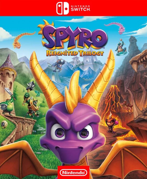 SPYRO REIGNITED TRILOGY - NINTENDO SWITCH | Juegos digitales